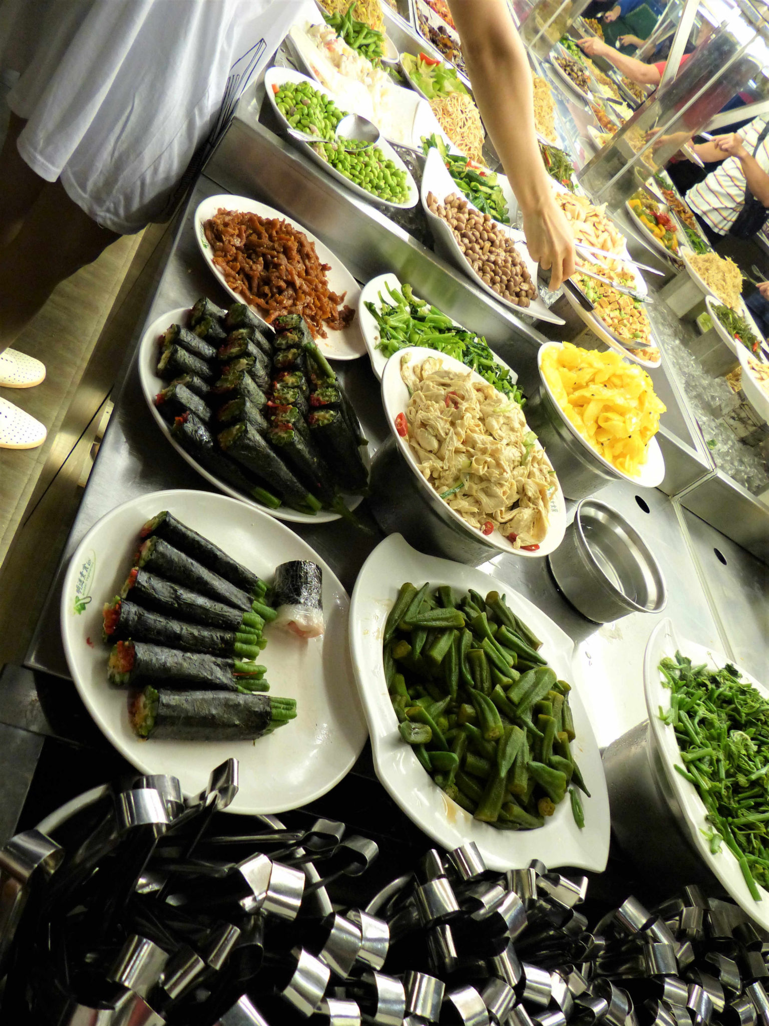 Taiwan Vegetarian Buffets - a beginners guide - Life in Taiwan